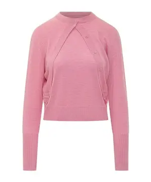 Pinko Asymmetric Long Sleeved Jumper
