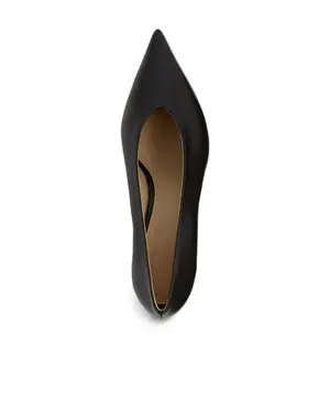 Le Monde Beryl Babouches Leather Heeled Pumps