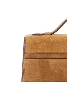 Savette Top Handle Clutch Bag - Brown