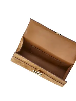 Savette Top Handle Clutch Bag - Brown