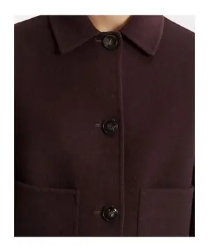Marella Single-breasted Cropped Coat