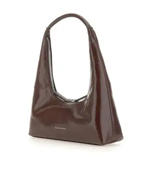 MARGESHERWOOD Crinkled Hobo Shoulder Bag