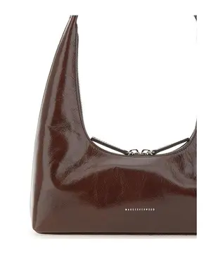 MARGESHERWOOD Crinkled Hobo Shoulder Bag
