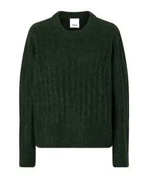 ALLUDE Classic Crewneck Sweater