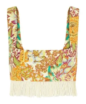 ALEMAIS Lana Floral-print Top - No