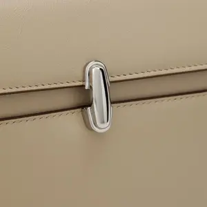 Savette Top Handle Clutch Bag - Bone Beige