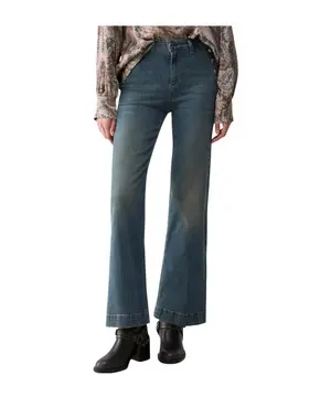 Liu Jo Button-detail Flared Jeans