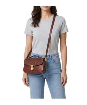 THE BRIDGE Mia Crossbody Bag - Brown