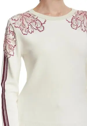 Liu Jo Jacquard Sweater - Cream