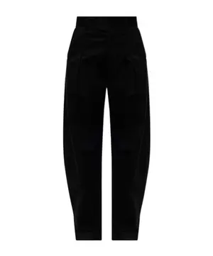 Isabel Marant Étoile Casual Trousers With Belt Loops - Black