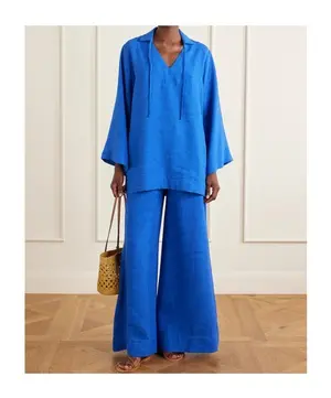 Lisa Marie Fernandez Wide Leg Trousers