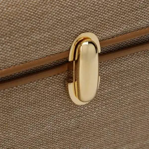 Savette Structured Shoulder Bag - Beige