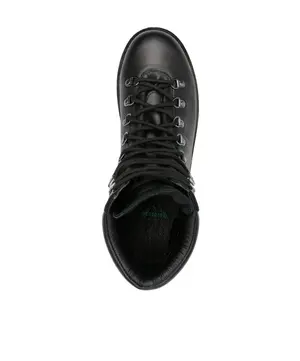Diemme Lace-up Leather Boots - Black