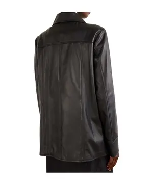 Anna Sui Paneled Leather Jacket
