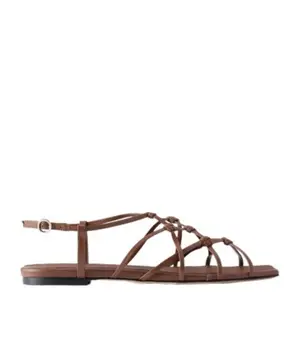 AeydĒ Woven Flat Sandals