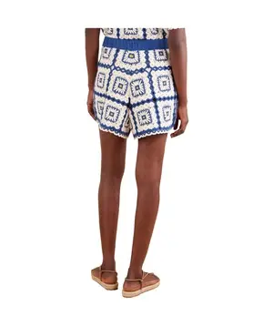 ALEMAIS Dolly Crocheted Cotton Shorts