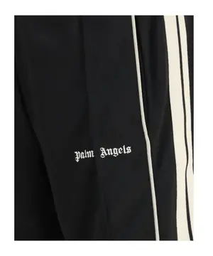 Palm Angels Logo Embroidered Track Pants