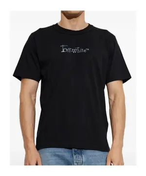 Off-White Logo-print Cotton T-shirt