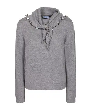 Prada Long-sleeve Knit Top
