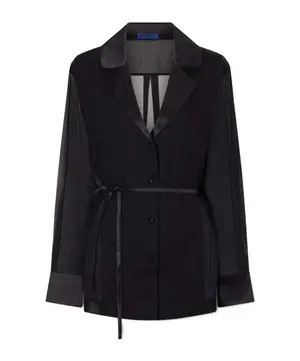 Sharon Wauchob Belted Silk Jacket