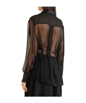 Sharon Wauchob Belted Silk Jacket