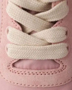 Prada Downtown Bold Re-nylon And Suede Sneakers