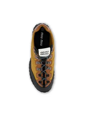 Miu Miu Letter-print Sneakers