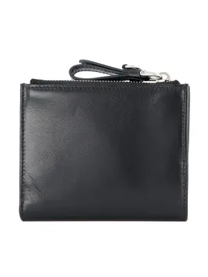 Miu Miu Small Logo-embossed Leather Wallet