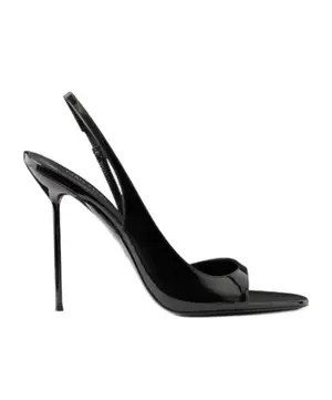 Paris Texas Highheeled Sandals - Black