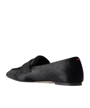 AeydĒ Pony Hair Loafers - Black