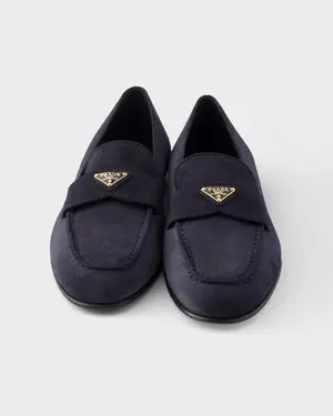 Prada Suede Loafers