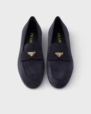 Prada Suede Loafers