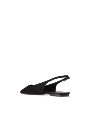 AeydĒ Pointedtoe Slingback Flat Shoes