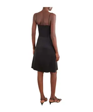 Sharon Wauchob Jersey And Leather Midi Dress