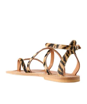 K.JACQUES Leopardprint Sandals