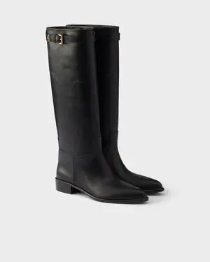 Prada Leather Boots