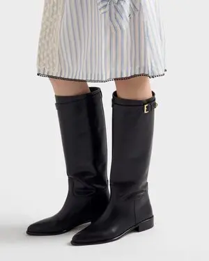 Prada Leather Boots