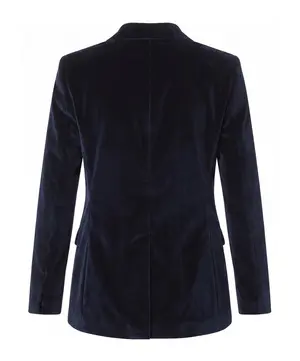 Tagliatore Paris Double-breasted Velvet Blazer