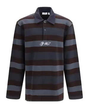Off-White Stroke Ow Relax L/s Polo Shirt - Multicolor