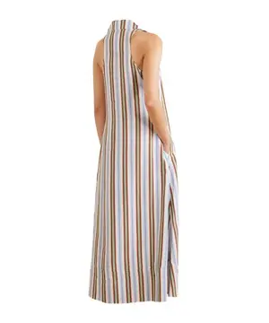 Rosie Assoulin Multicolor Striped Shirt Dress