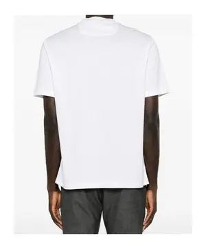 Brioni Logo-embroidered T-shirt