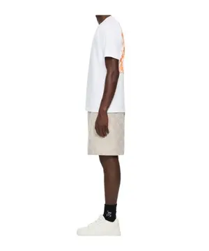 Off-White Logo Printed Crewneck T-shirt