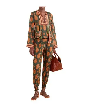 Johanna Ortiz Printed Trousers