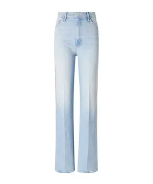 MOTHER High-waist Wide-leg Jeans