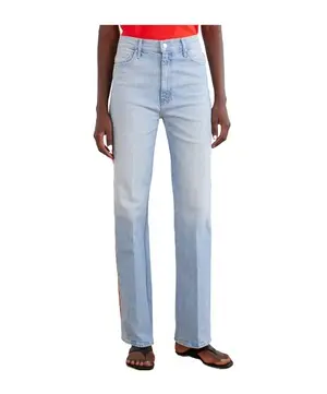 MOTHER High-waist Wide-leg Jeans