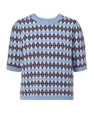 FRAME Jacquard Wool-cashmere Sweater