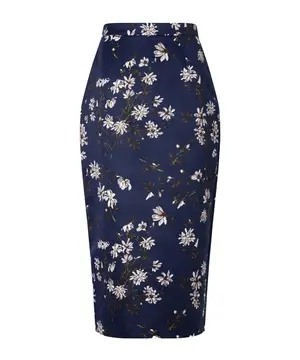 EMILIA WICKSTEAD Highwaisted Midi Dress