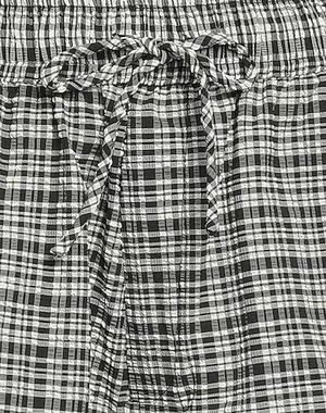GANNI Plaid Shorts