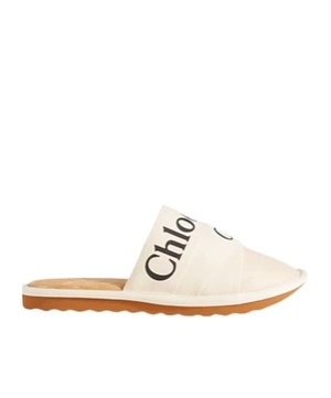 Chloé Logo Closed-toe Slippers