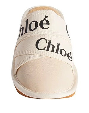 Chloé Logo Closed-toe Slippers